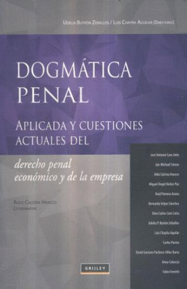 DOGMÁTICA PENAL - San Cristobal Libros SAC. Derechos Reservados